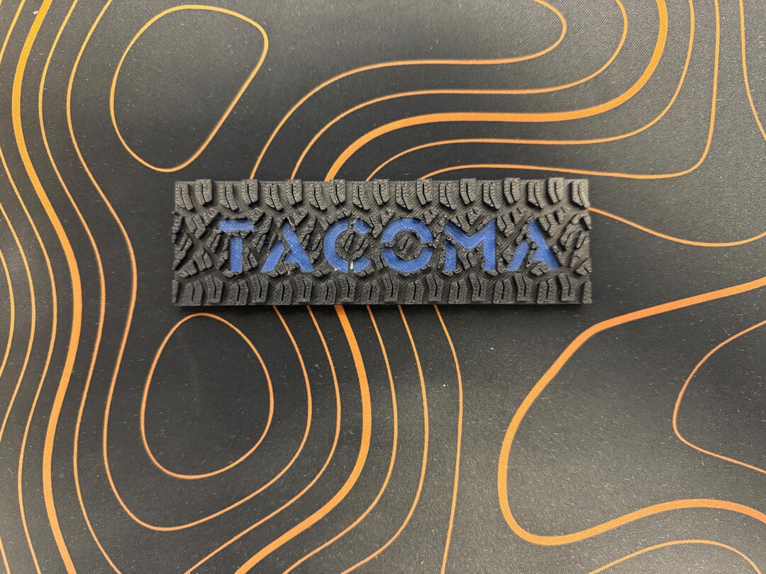 Tacoma 3D Printed Patch - Etsy