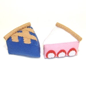 Pie Felt Food PDF Pattern Blueberry Apple Key Lime Strawberry Pumpkin ...