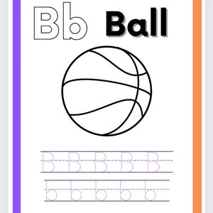 Alphabet Coloring and Tracing - Etsy