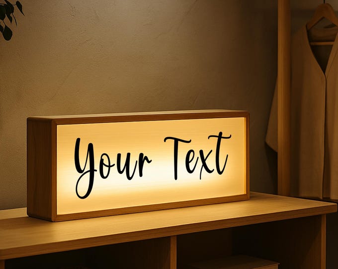 Tabletop Light Box - Etsy