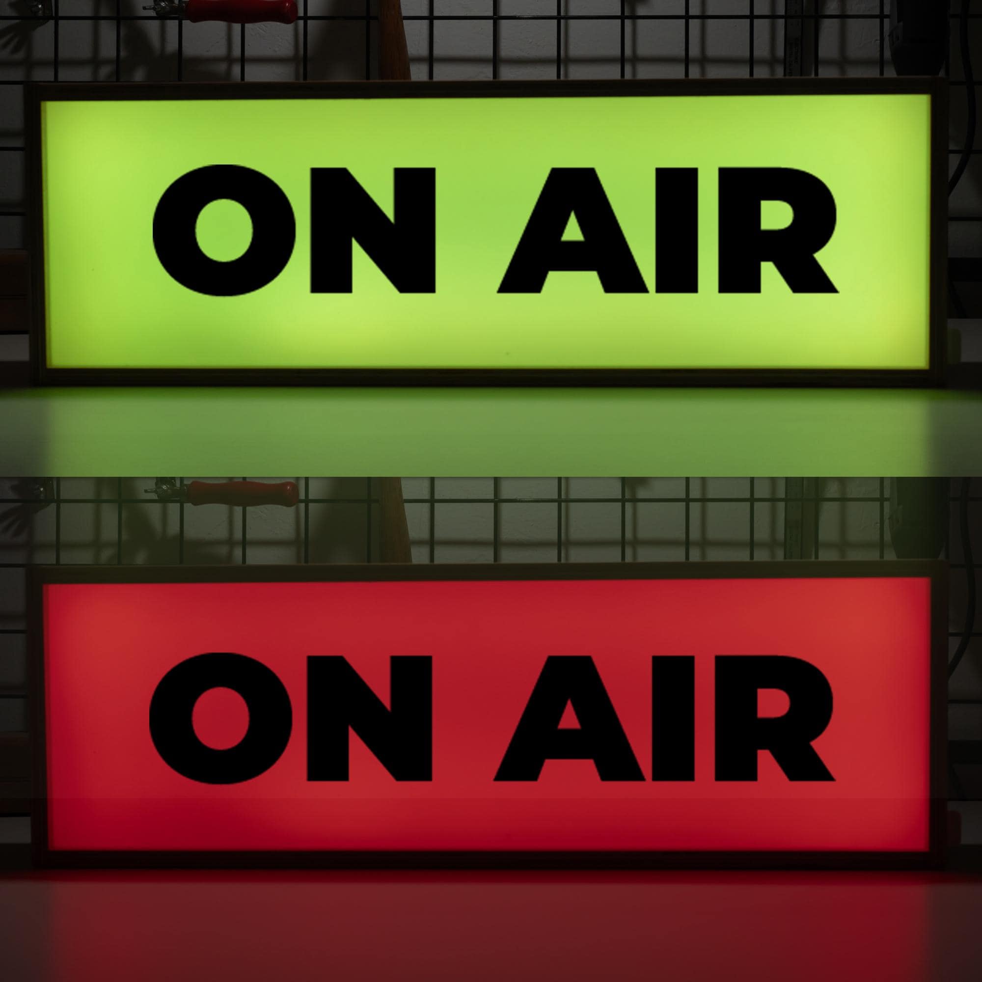 On Air Sign With Remote Control, Wall Mountable on Air Light Box ...