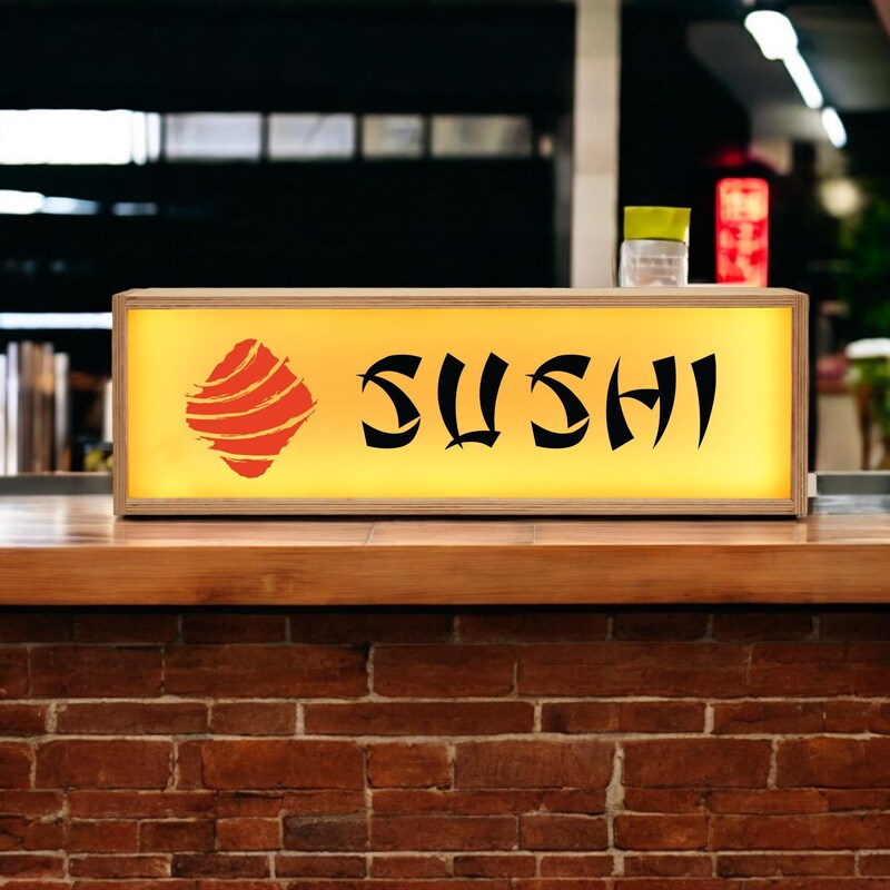 Sushi Neon Sign - Etsy
