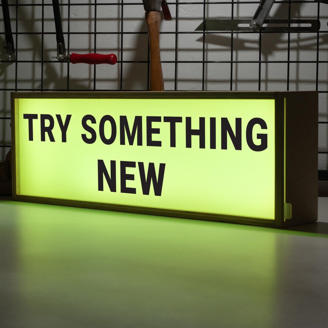 Custom Text or Logo Lightbox Personalized Business Sign Lightbox Custom ...