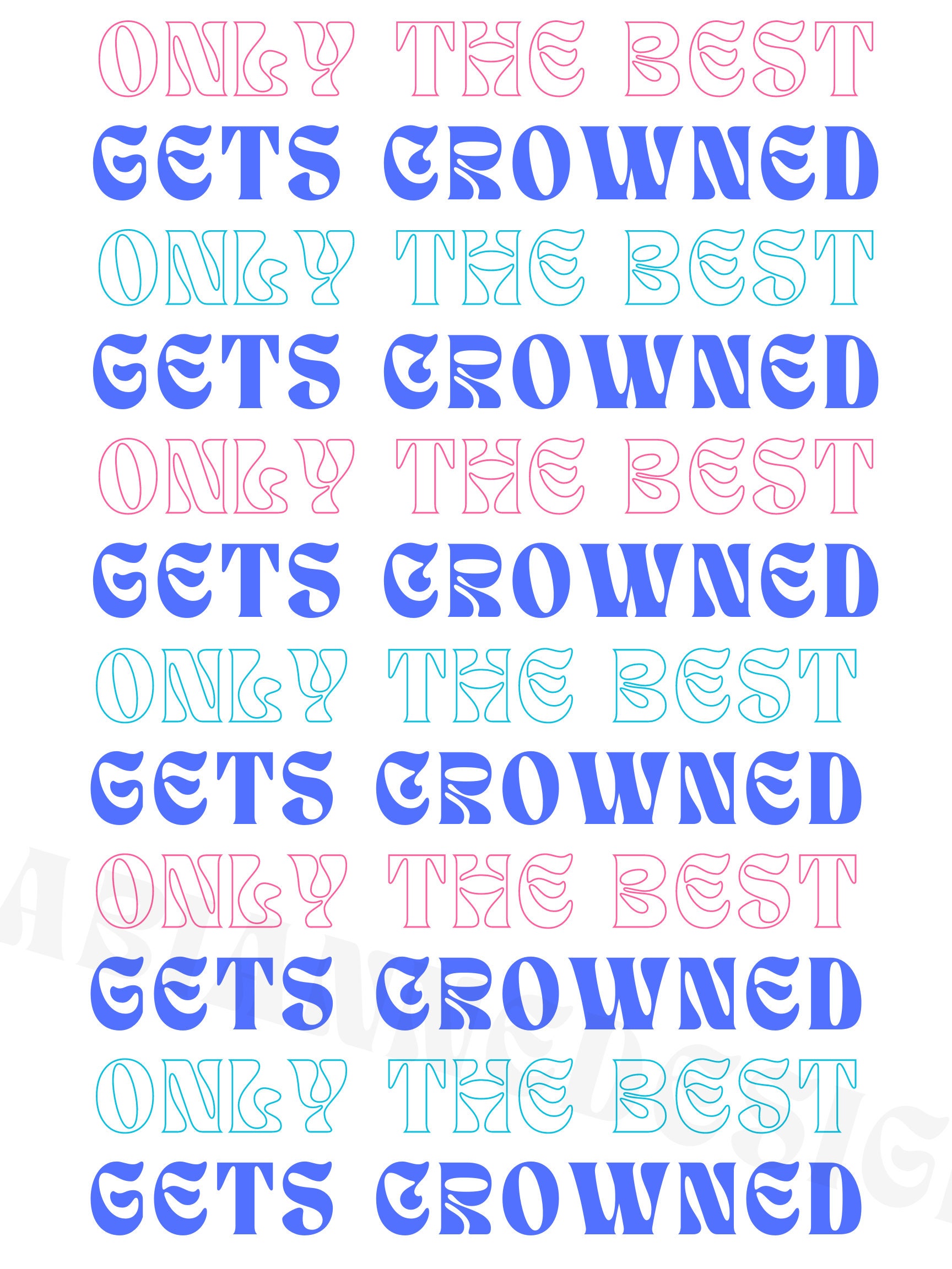 Zeta Tau Alpha Wall Collage | Blue and Pink | Wall Art Design ...