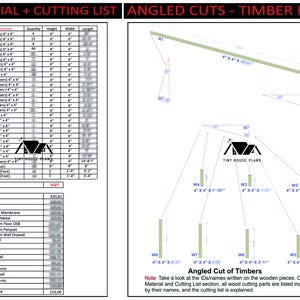 Cabin House Plans 16 X 30, Tiny House Plans, Modern House Adu Plans ...