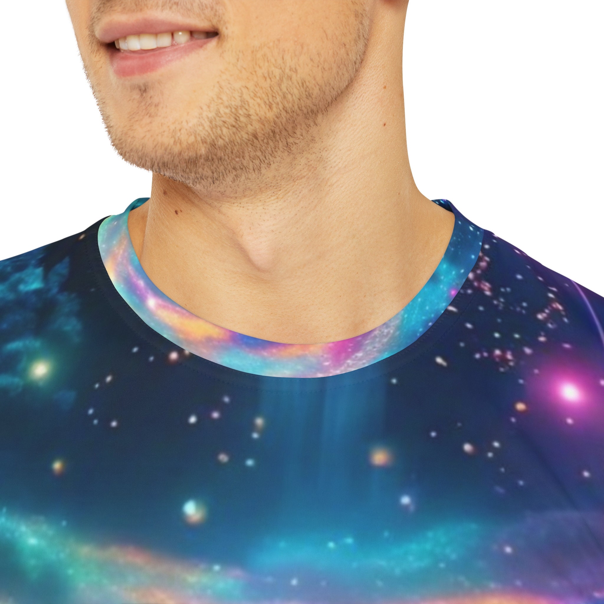 Colorful Tshirt Gift for Him Magical Top Multicolor Shirt for Birthday ...