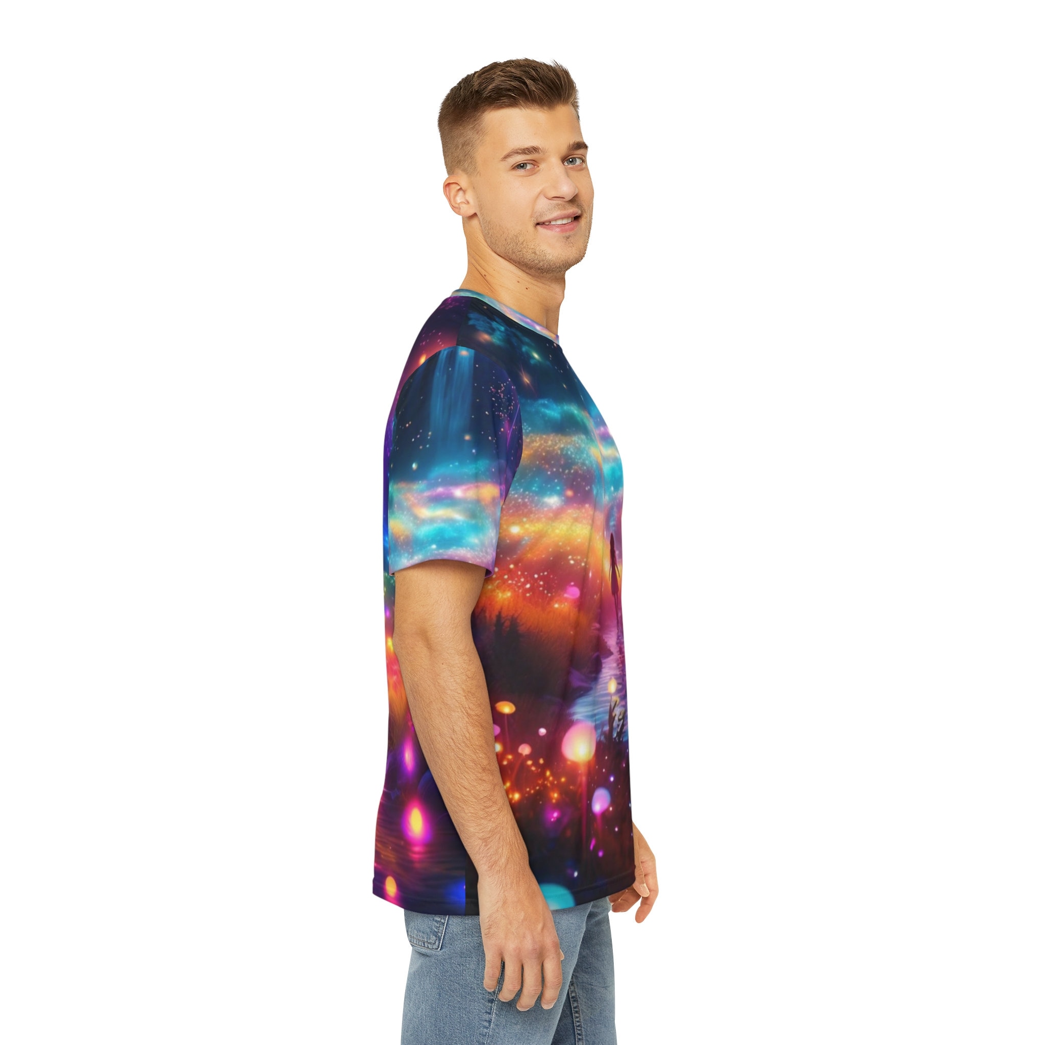 Colorful Tshirt Gift for Him Magical Top Multicolor Shirt for Birthday ...