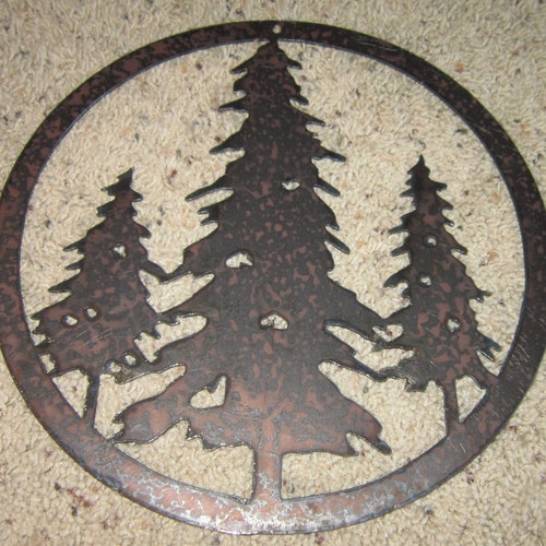 Custom State WELCOME Oregon Recycled Steel Rustic Wall Hanging | Etsy