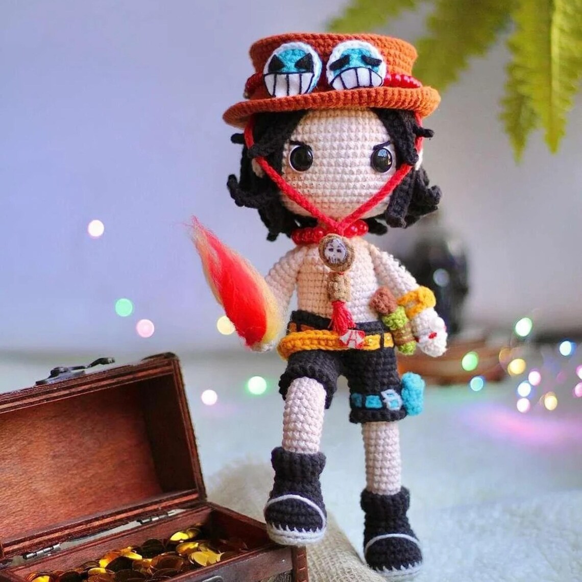 One Piece Crochet Pattern One Piece-ace, PDF Crochet Pattern, Simple ...