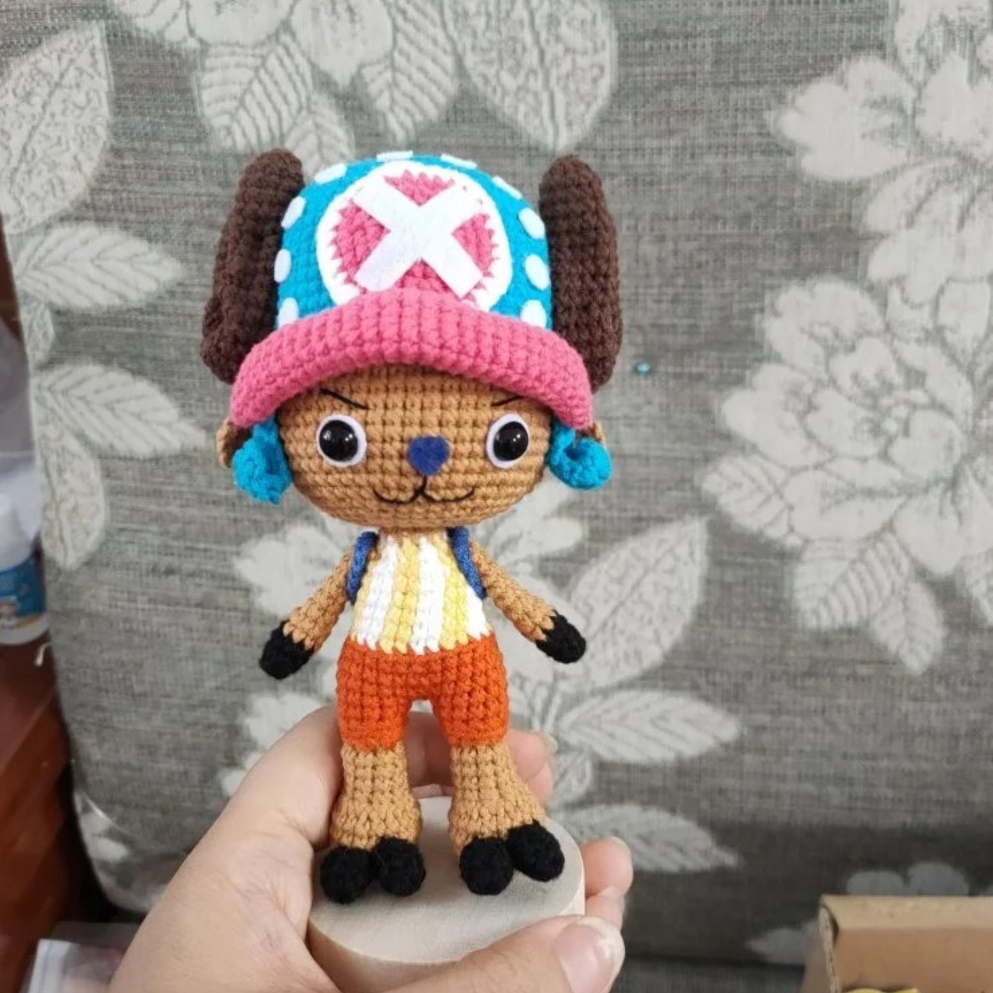 One Piece Series Crochet Pattern Chopper, PDF Crochet Pattern, Simple ...