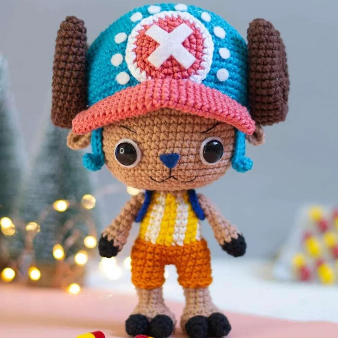 One Piece Series Crochet Pattern Chopper, PDF Crochet Pattern, Simple ...