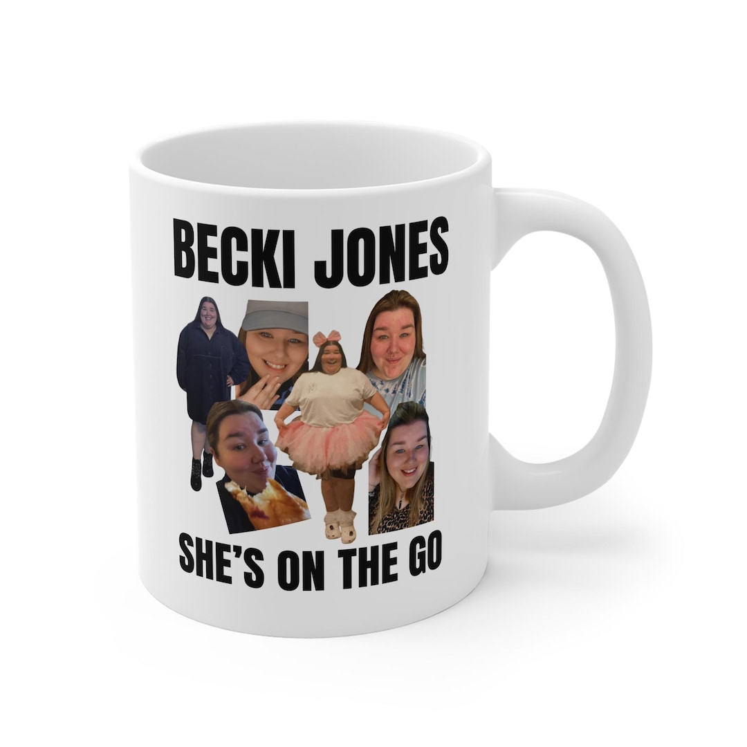Becki Jones Mug, She's on the Go, UK Tiktok Influencers, Funny Tiktok ...