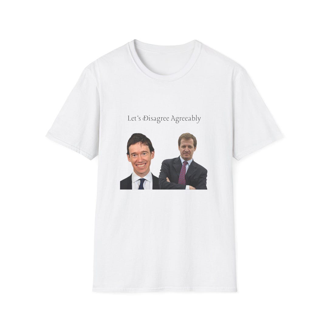 The Rest is Politics T Shirt, Alastair Campbell, Rory Stewart, Let's ...