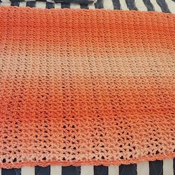 Ombre Baby Blanket - Etsy