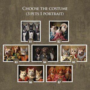 Custom Regal Cat Portrait, Royal Dog Painting, Historical Pet Portrait ...