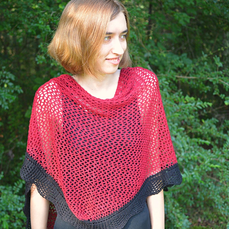 Knitting Pattern - Carmen's Omen Shawl {electronic - Etsy