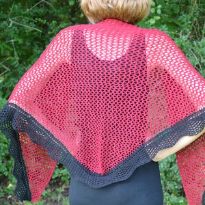 Knitting Pattern - Carmen's Omen Shawl {electronic - Etsy