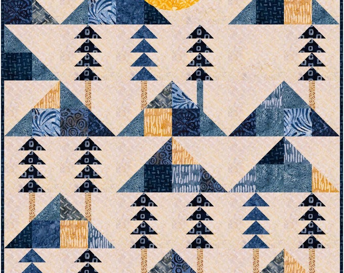 Charisma Horton Mountain Lodge Quilt Kit and Pattern - Etsy