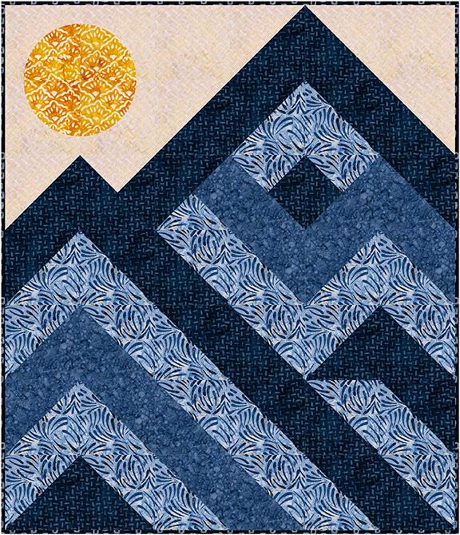 Charisma Horton Winter Mountain Quilt Kit and Pattern - Etsy