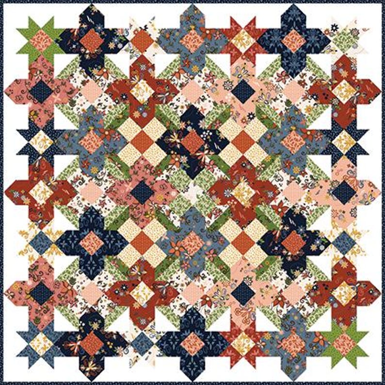 Judi Madsen Designs Crisscross Quilt Pattern - Etsy