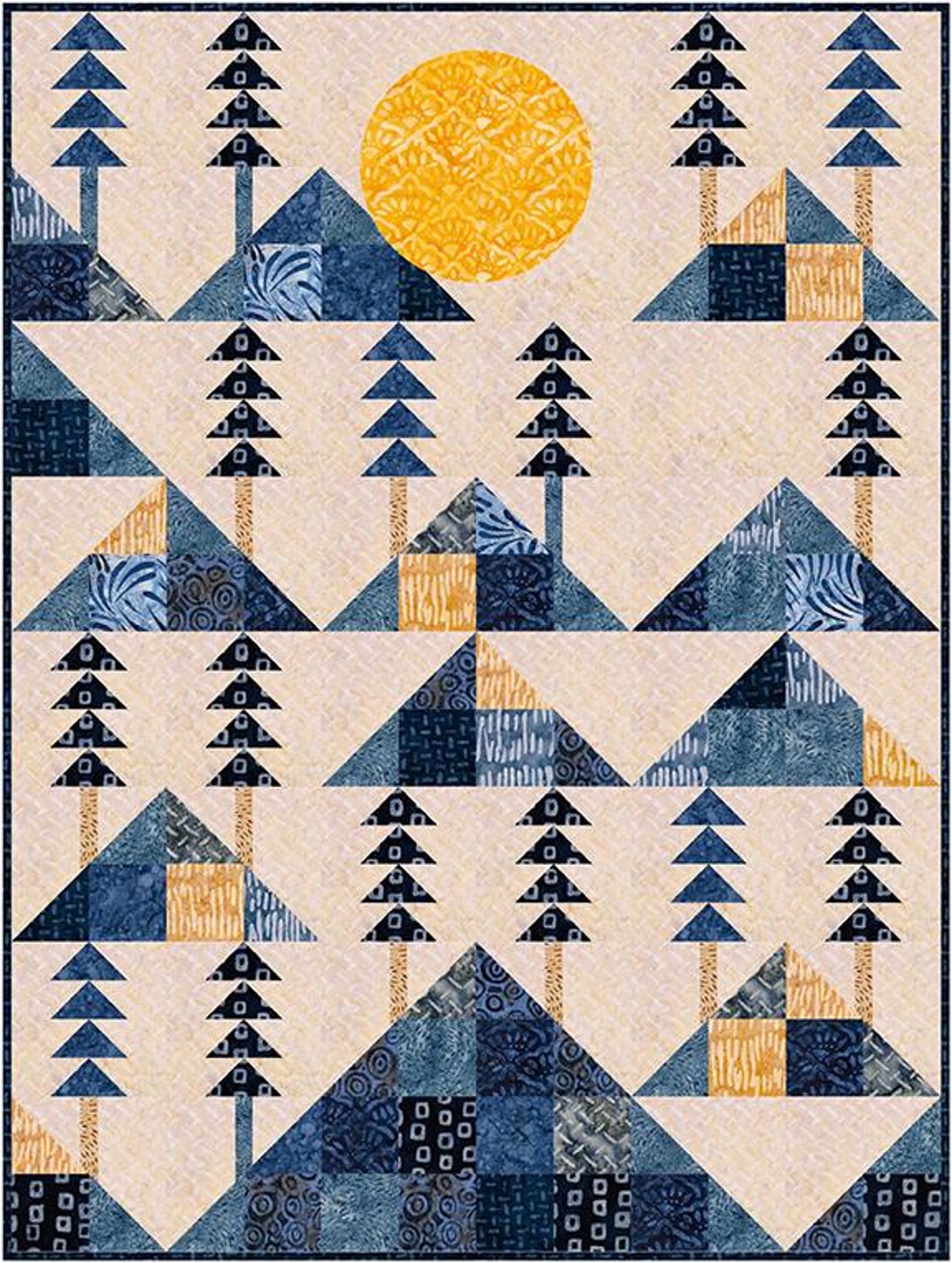 Charisma Horton Mountain Lodge Quilt Pattern - Etsy