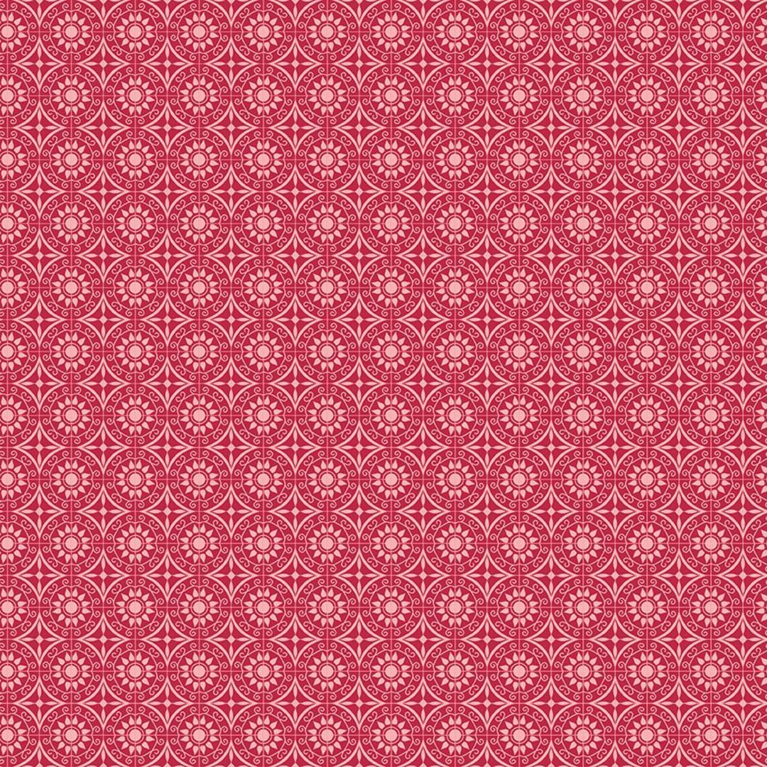 Flour & Flower Pink on Pink Flowers by Riley Blake - Etsy