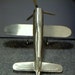 Cast AIRPLANE Model Solid Steel MODERNE Handcrafted Very Heavy 12 X 13 ...