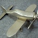 Cast AIRPLANE Model Solid Steel MODERNE Handcrafted Very Heavy - Etsy