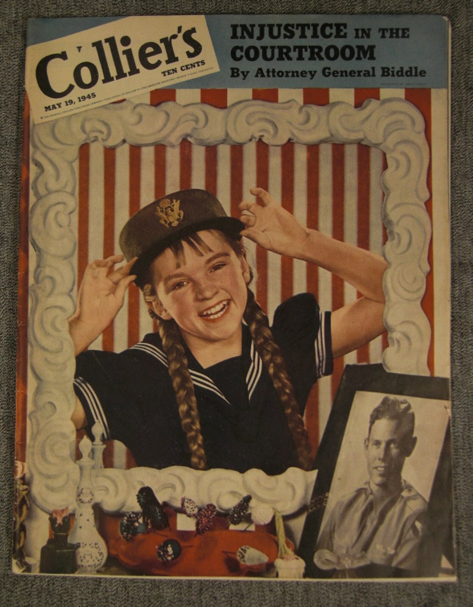 COLLIER'S Magazine Rare 1940s MAY 19 1945 Ten Cents 10c W - Etsy