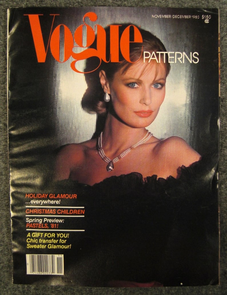 Vintage VOGUE Pattern International Book Fashion NOVEMBER - Etsy