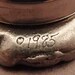 PANSY Flower, BUTTON Cover, Cast Pewter, Signed , DANFORTH, 1985, One ...