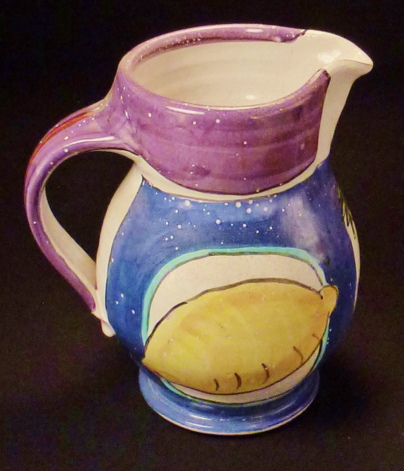 STUDIO PITCHER MODERN Ceramic Signed Kessler pottery 1980s | Etsy