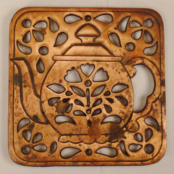 Copper Trivet - Etsy