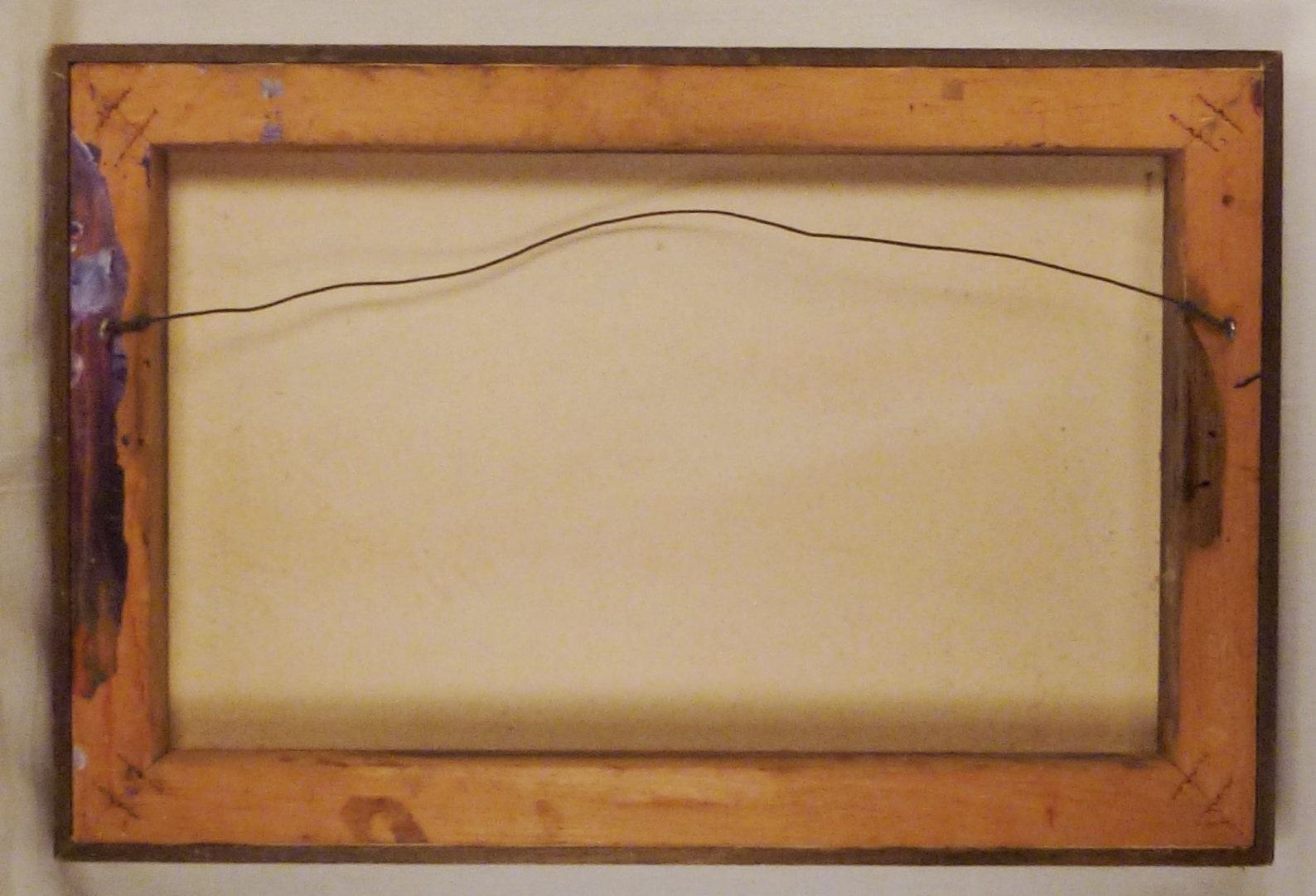 ABSTRACT PAINTING Listed Artist Ted LOWNIK Original Acrylic Blue and ...