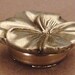 PANSY Flower, BUTTON Cover, Cast Pewter, Signed , DANFORTH, 1985, One ...