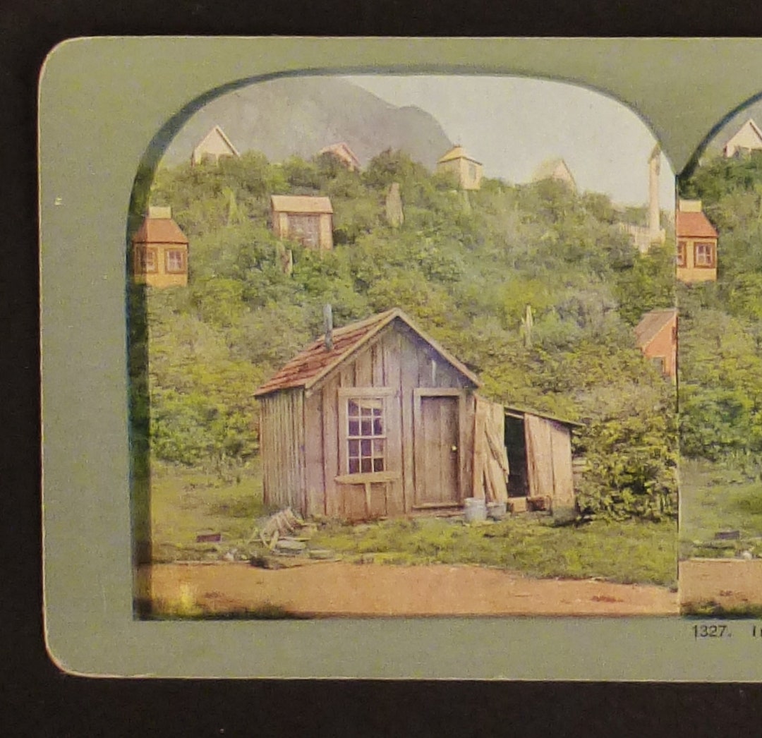 Antique T W 1898 Ingersoll Photo 1898, Indian Burial Ground , JUNEAU ...