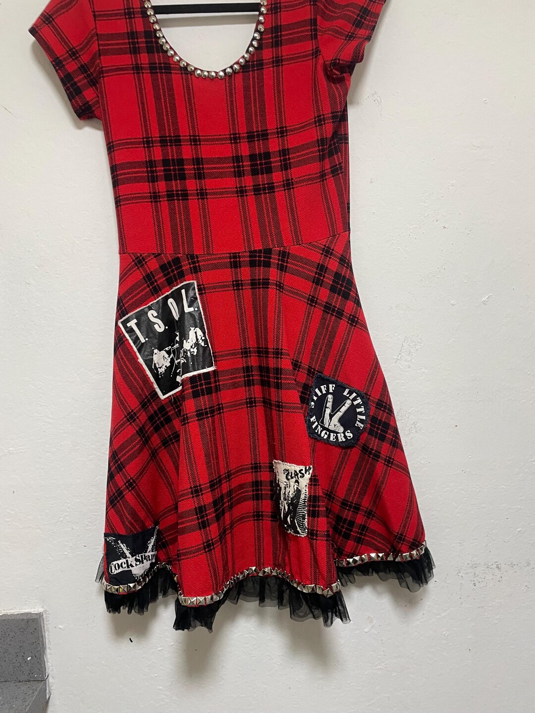 Punk Rock, Plaid, Alternative Dress - Etsy