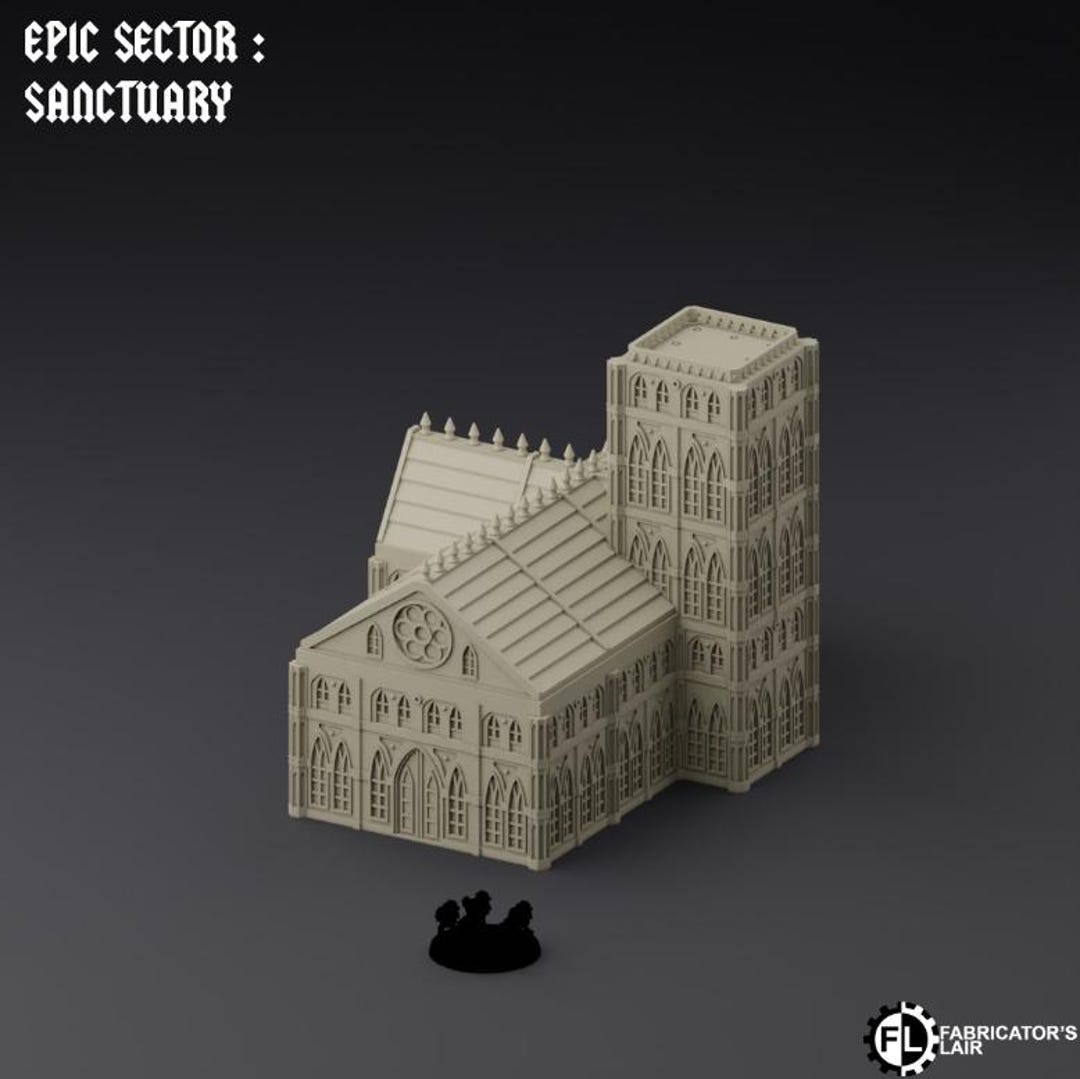 Epic 6-8mm Scale Church Building - Etsy