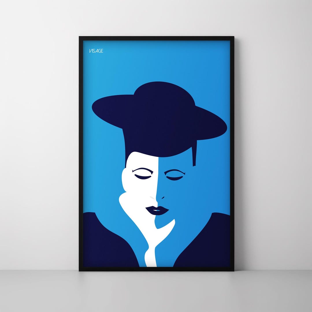 Visage | Steve Strange | Band Art Print | Synth Poster | Synthesizer ...