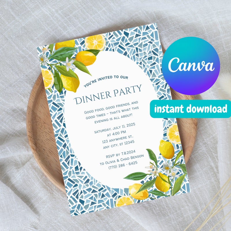 Mediterranean Party - Etsy