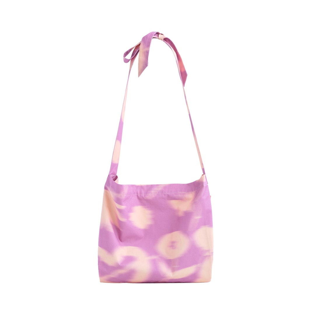FRIDA X LOST PATTERN frida's Dream Cotton Crossbody Bag Pink - Etsy
