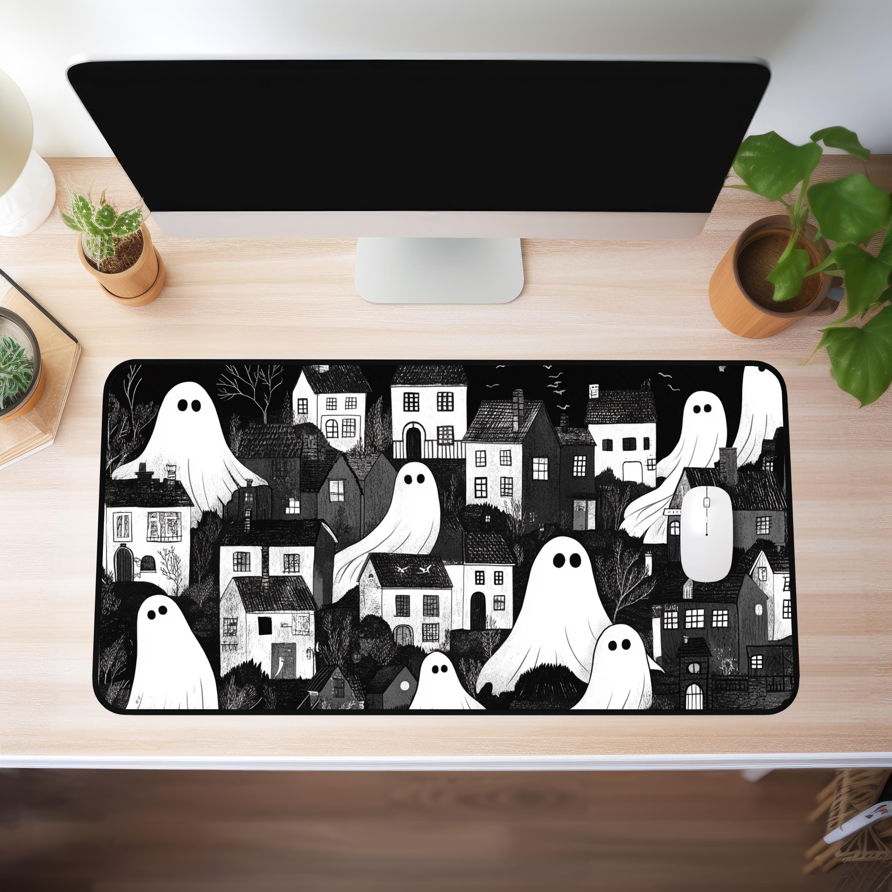 Ghost Town Mat, Ghost Desk Mat, Ghost Town Mouse Pad, Horror Desk Mat ...