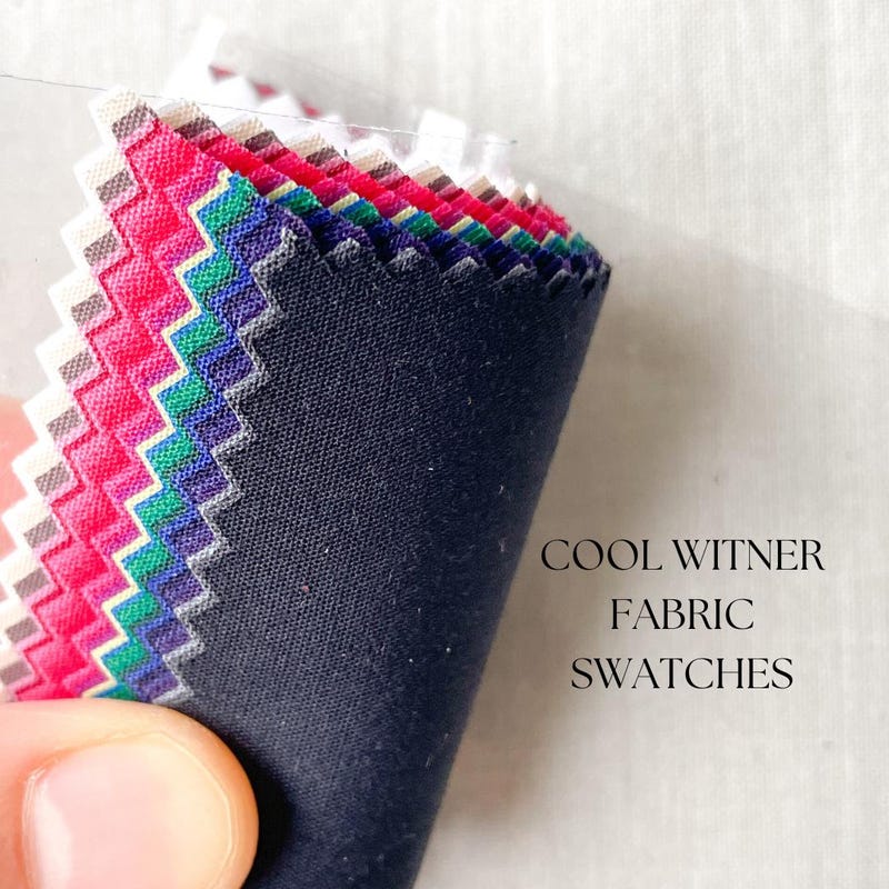 Winter Color Swatches - Etsy