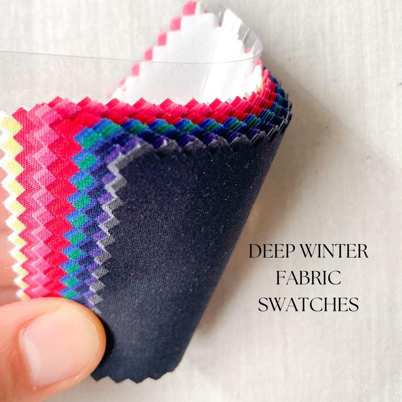 Winter Color Swatches - Etsy