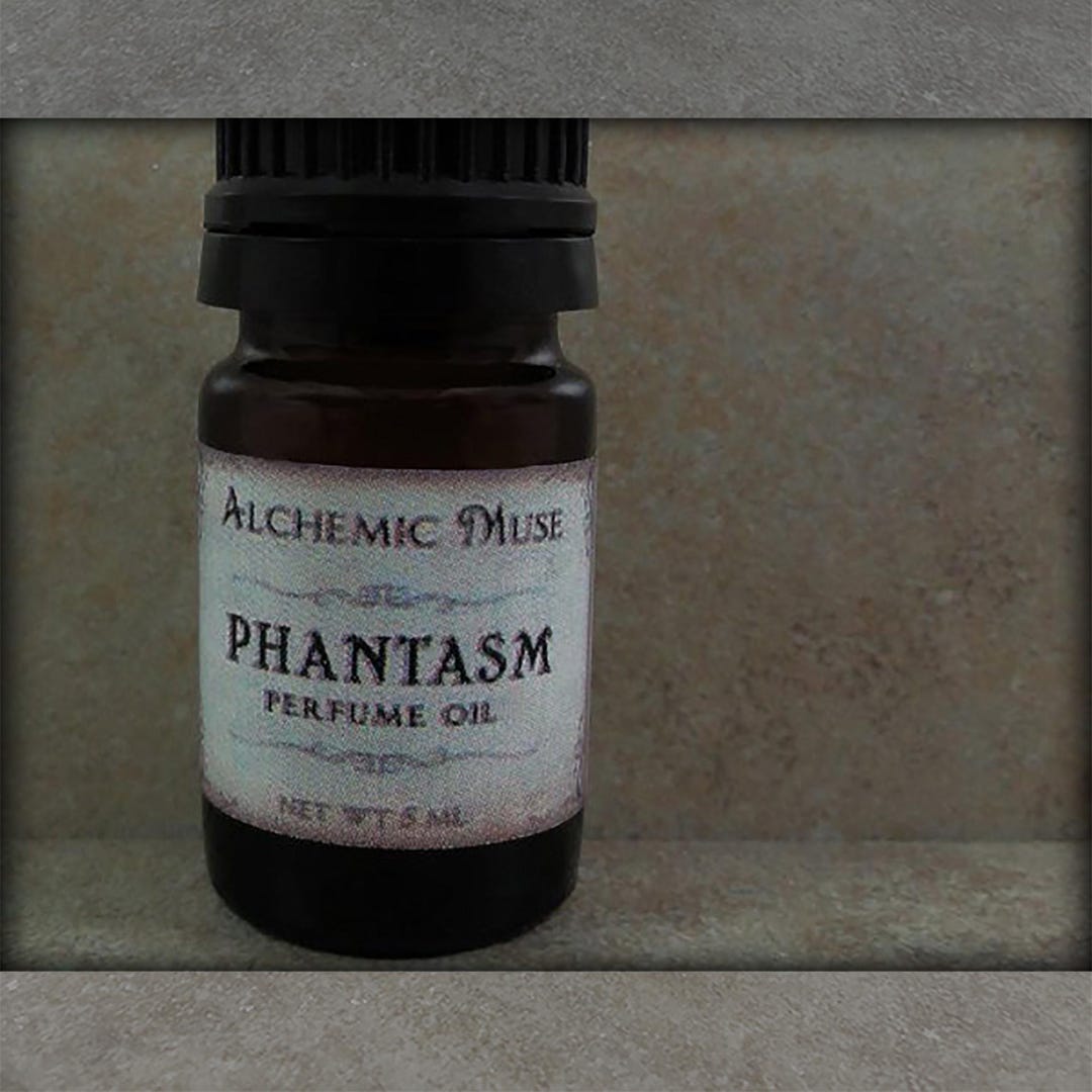 Phantasm - Perfume Oil - Aged Rose, Cool Earth, Smoky Musk - Halloween ...