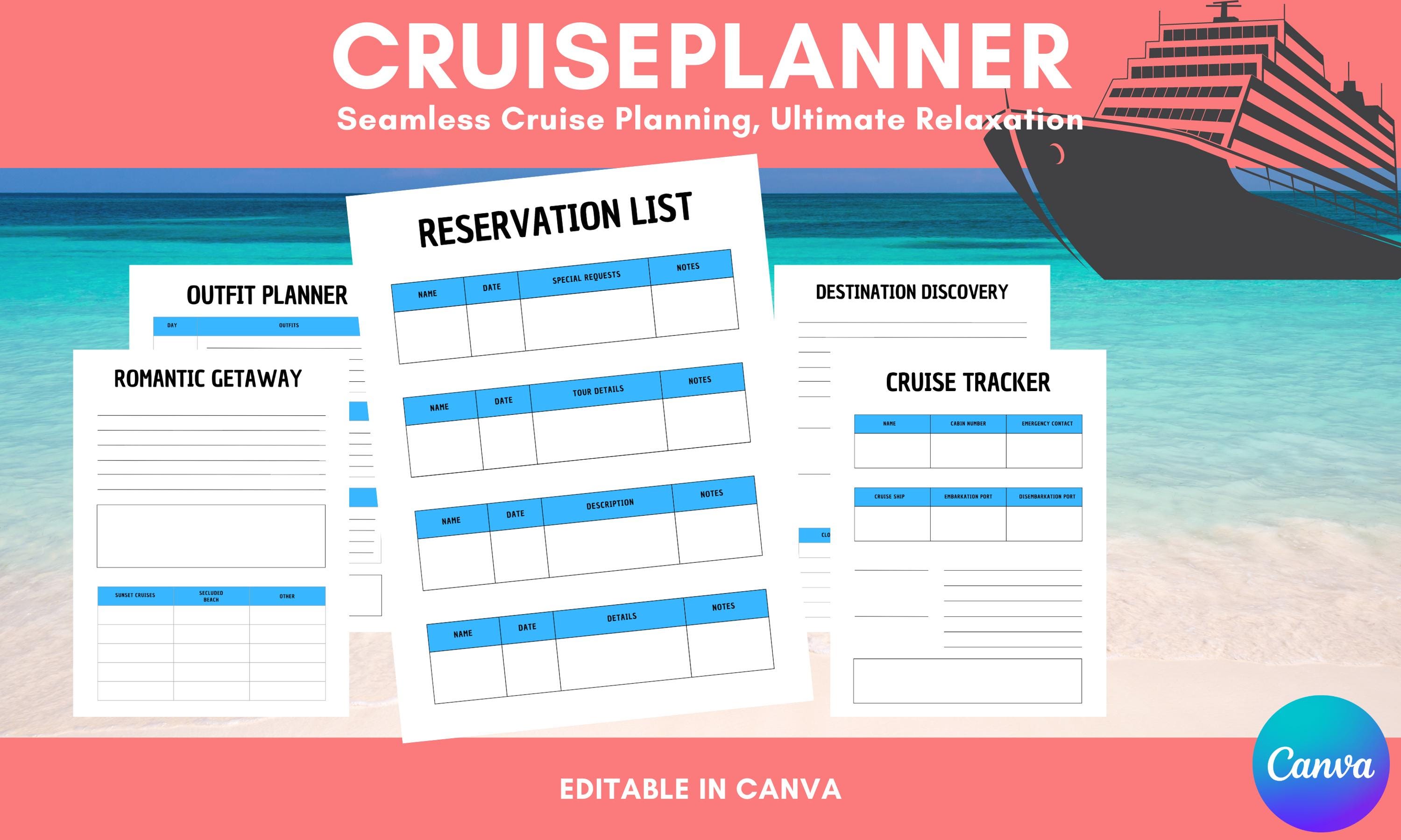 Cruise Planner | Digital Cruise Planner | Bermuda Cruise Planner | Trip ...