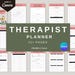 Therapist Planner, Therapy Planner, Therapy Notes, Physical Therapy ...