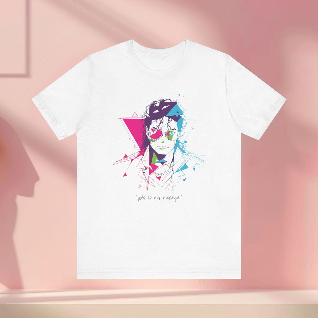 Michael Jackson Fan Art Tee | Music Icon Portrait Shirt - Etsy
