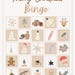 Aesthetic Christmas Bingo Game Family Bingo Game Digital Bingo Card ...