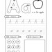 Alphabet A-Z Practices Pages for Kids Preschool Worksheet Activities ...